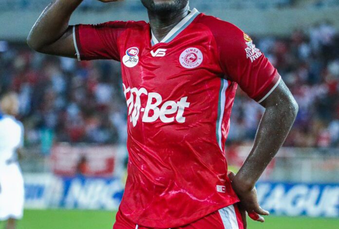 Moses Phiri has scored five goals in the NBC Premier League and 10 in ...